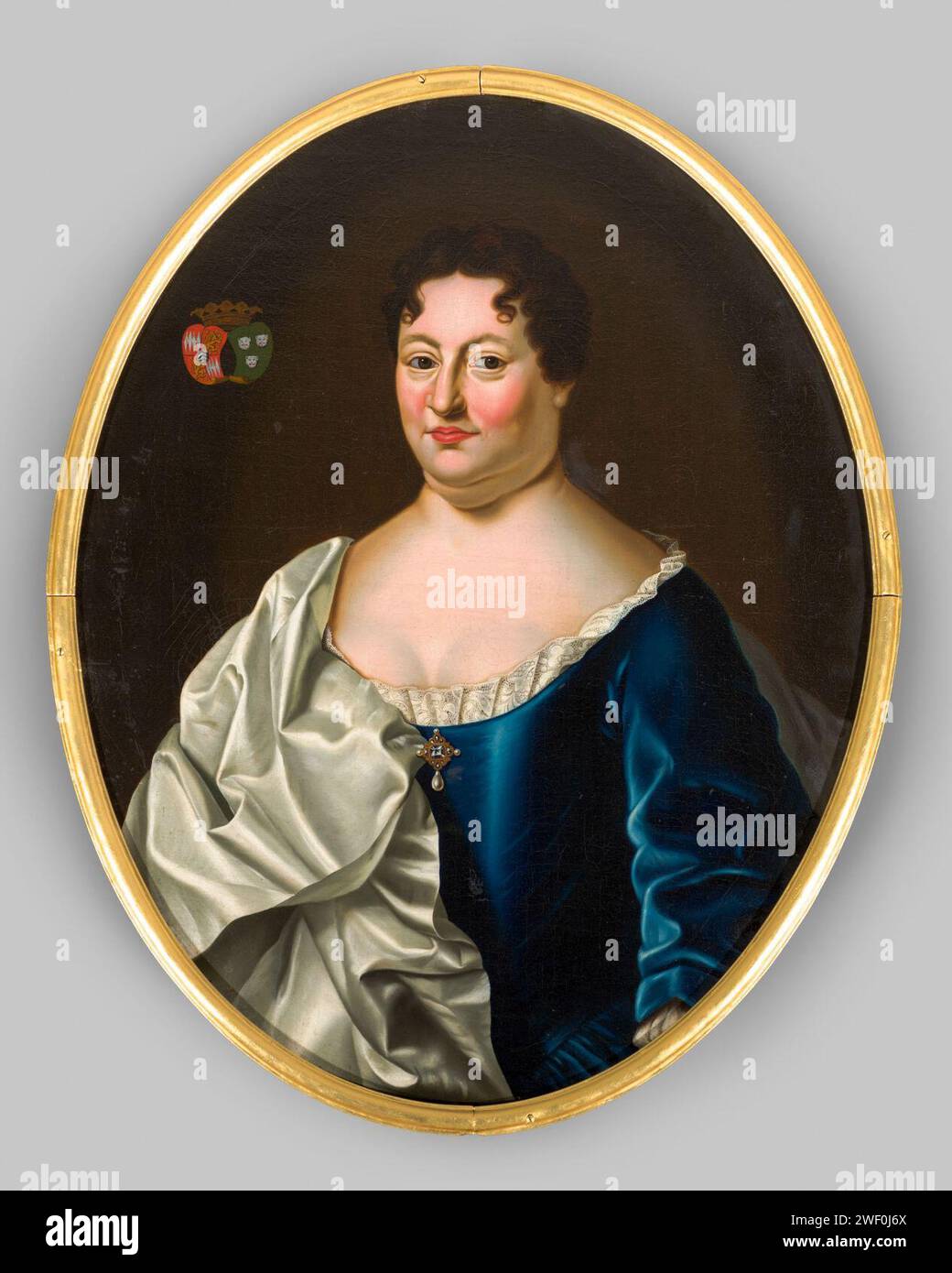 Anonymous - Portret van Anna Margaretha van Bocholt Stock Photo - Alamy