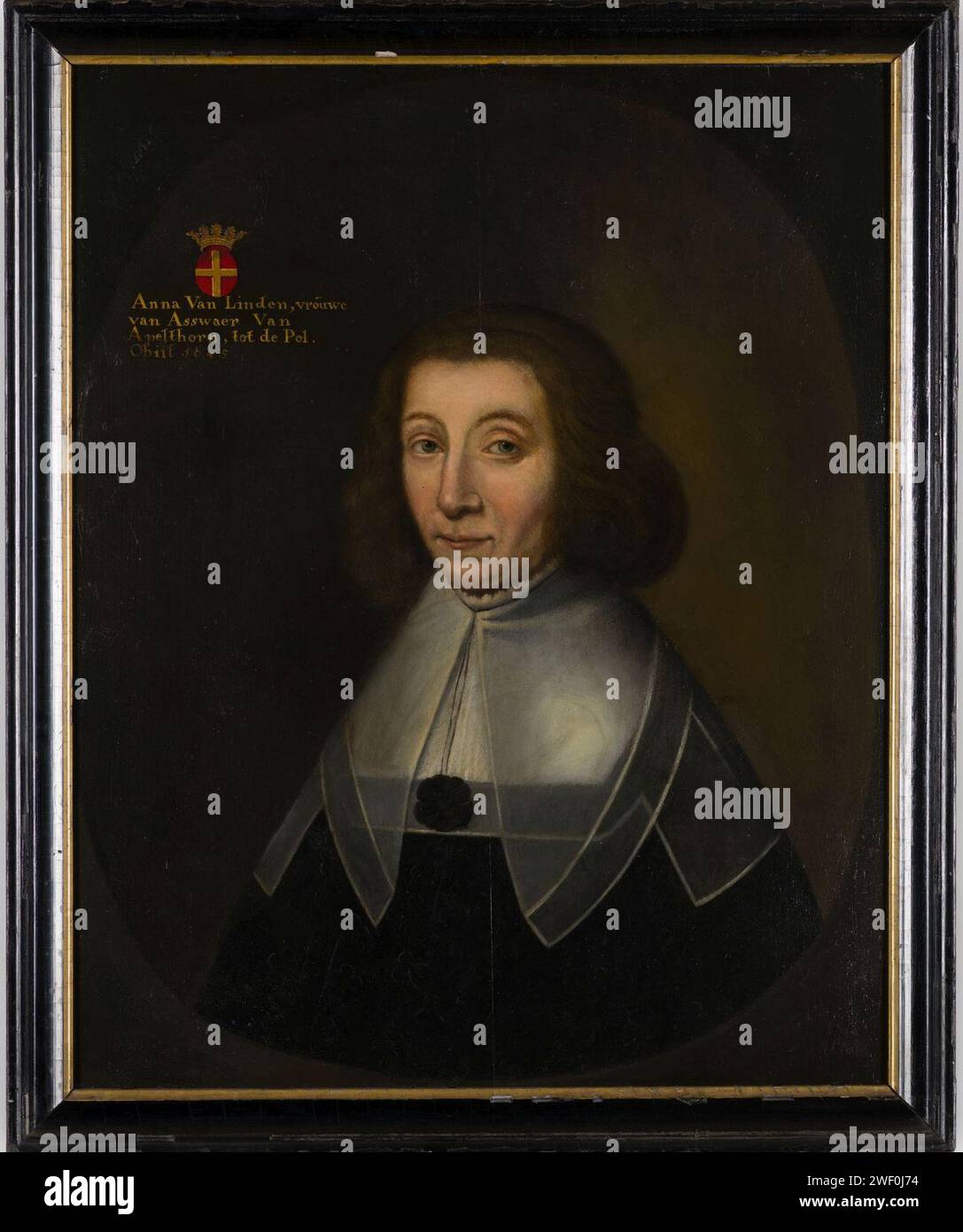 Anonymous - Portret van Anna van Lynden - 00593 - Geldersch Landschap ...
