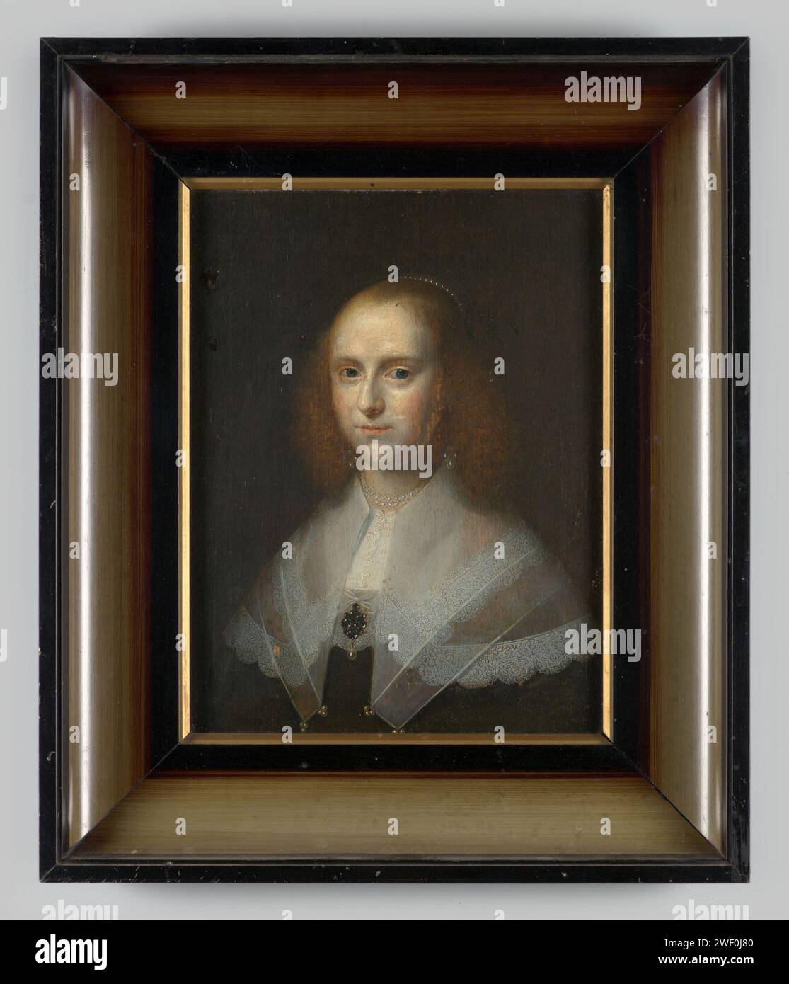 Anonymous - Portret van Anna Theodora van Lynden Stock Photo - Alamy