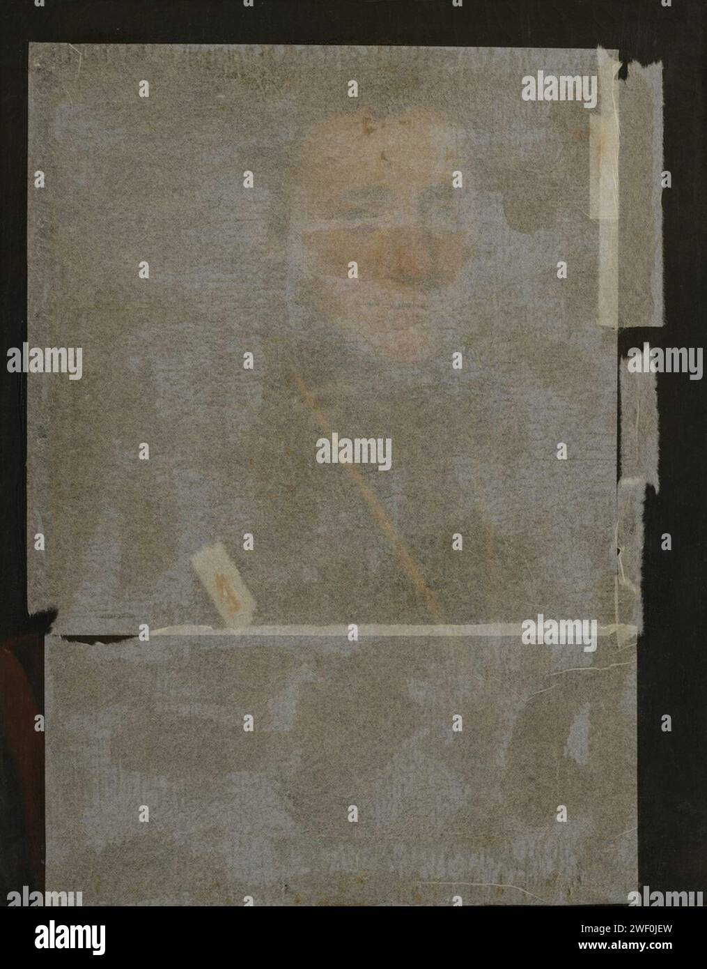 Anonymous - Portret van een man Stock Photo - Alamy