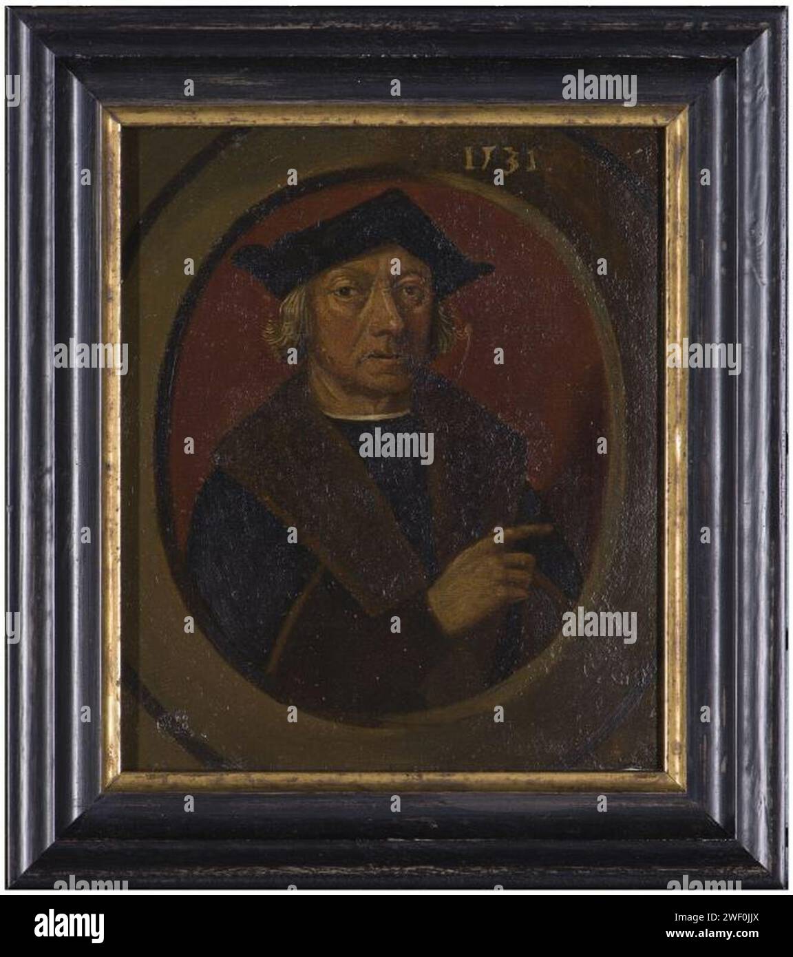 Anonymous - Portret van een onbekende man Stock Photo - Alamy