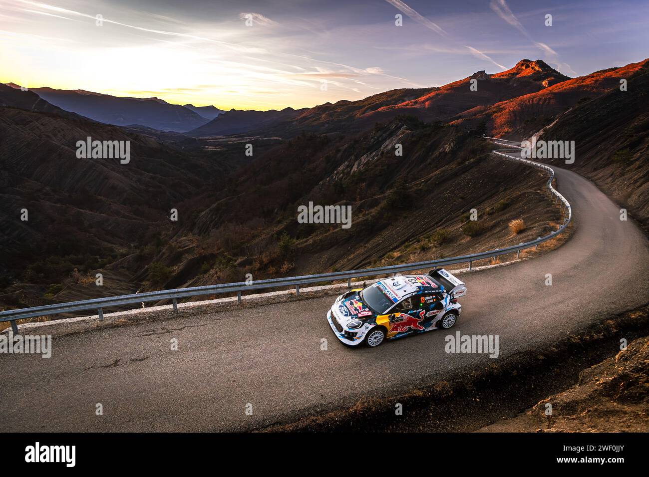 Gap, France. 27th Jan, 2024. 13 MUNSTER Gregoire, LOUKA Louis, Ford ...