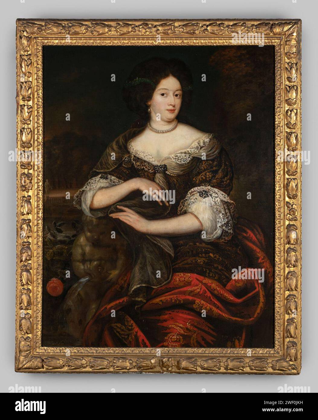 Anonymous - Portret van een vrouw Stock Photo - Alamy