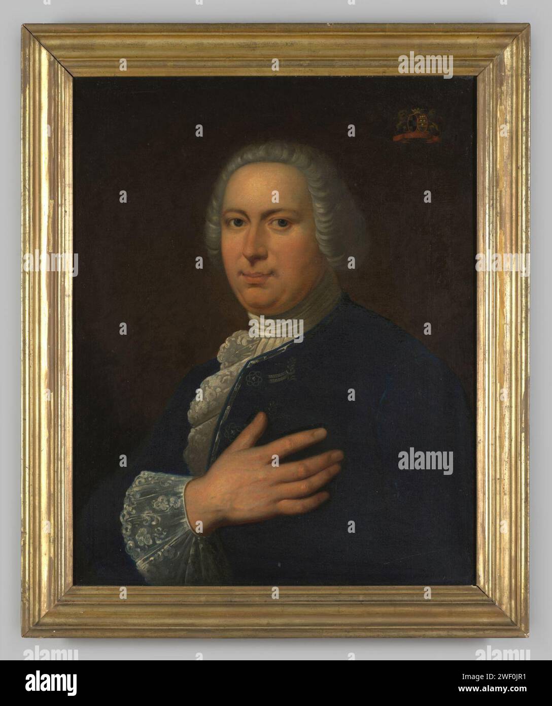 Anonymous - Portret van Herman Jan van Schueren Stock Photo - Alamy