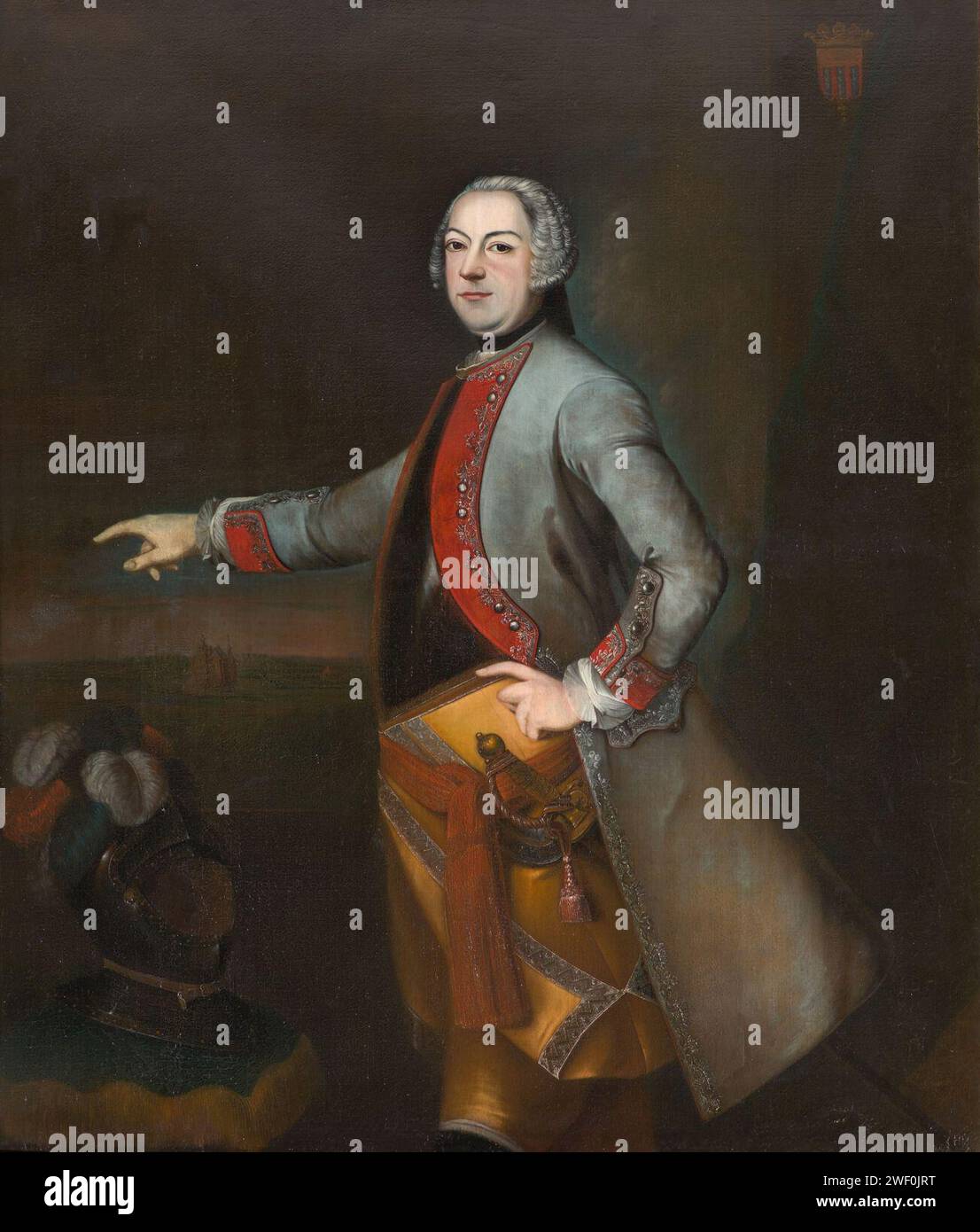 Anonymous - Portret van Frederik Johan van Isendoorn à Blois Stock ...