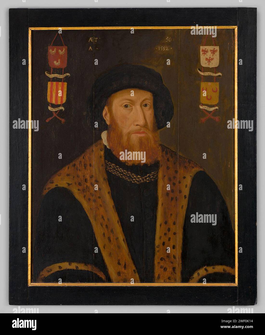 Anonymous - Portret van Jeronimus Sandelin Stock Photo - Alamy