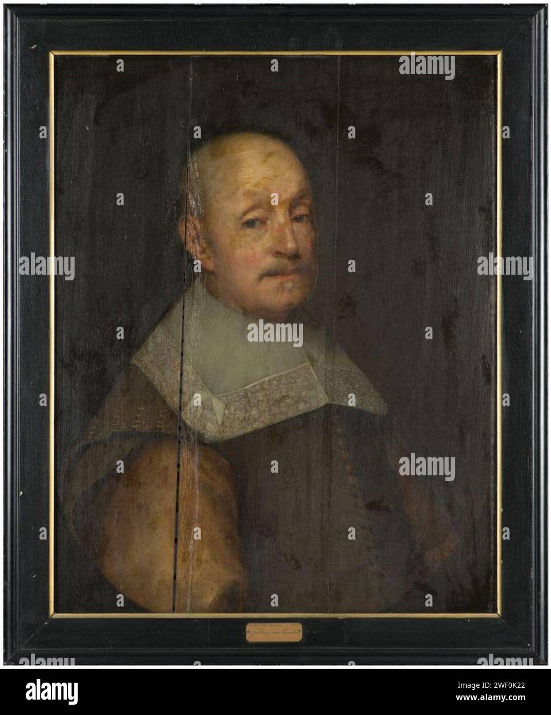 Anonymous - Portret van Jonker Tjalling van Camstra Stock Photo - Alamy