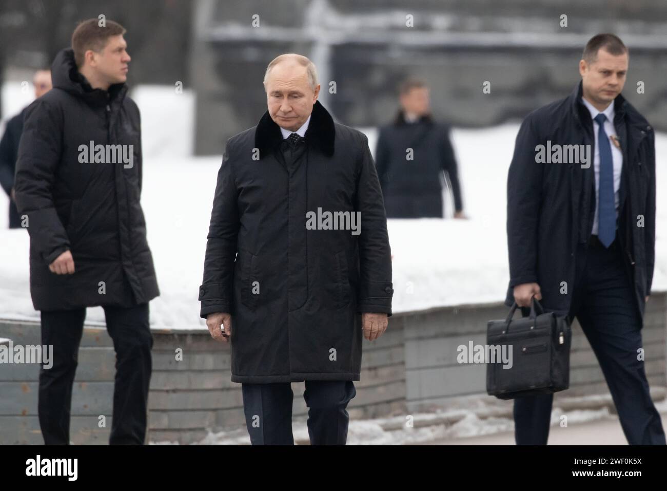 St. Petersburg, Russia. 27th Jan, 2024. Russian President Vladimir ...