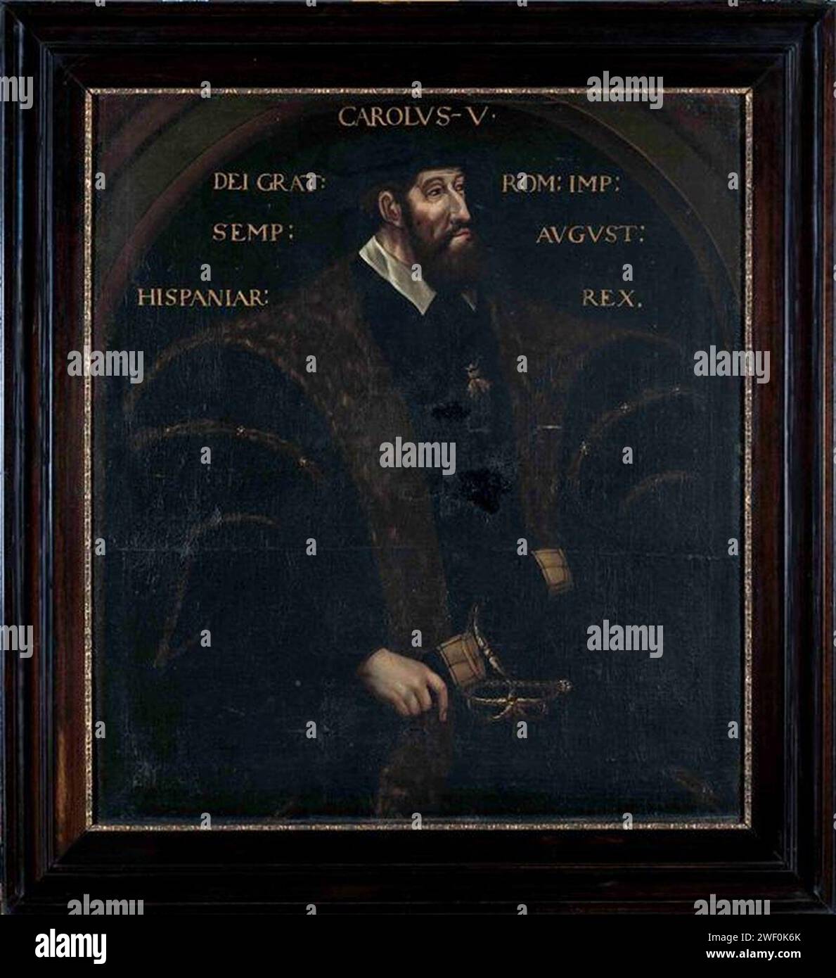 Anonymous - Portret van Karel V Stock Photo - Alamy