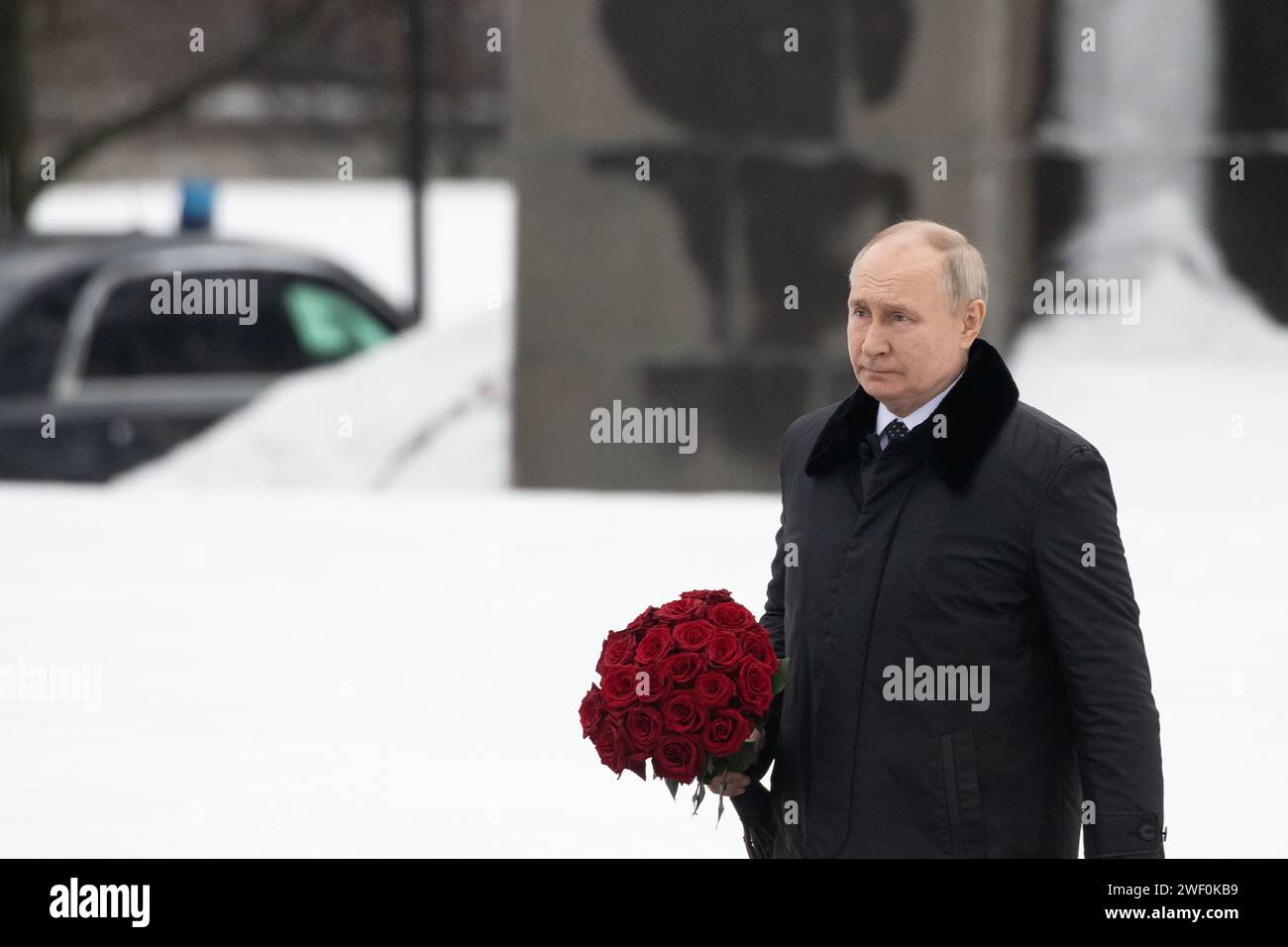 St. Petersburg, Russia. 27th Jan, 2024. Russian President Vladimir ...