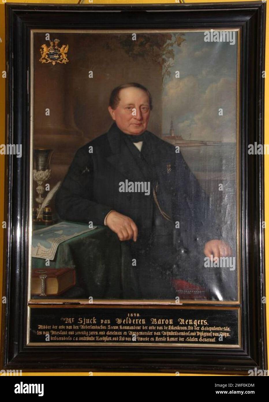 Anonymous - Portret van Sjuck van Welderen baron Rengers Stock Photo ...
