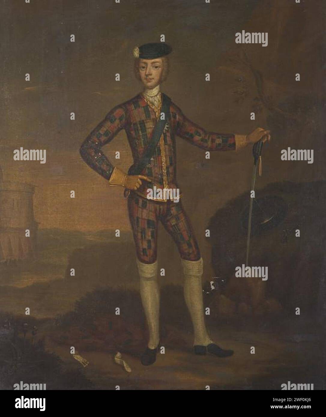 Anonymous - Prince Charles Edward Stuart, 1720 - 1788. Eldest son of ...