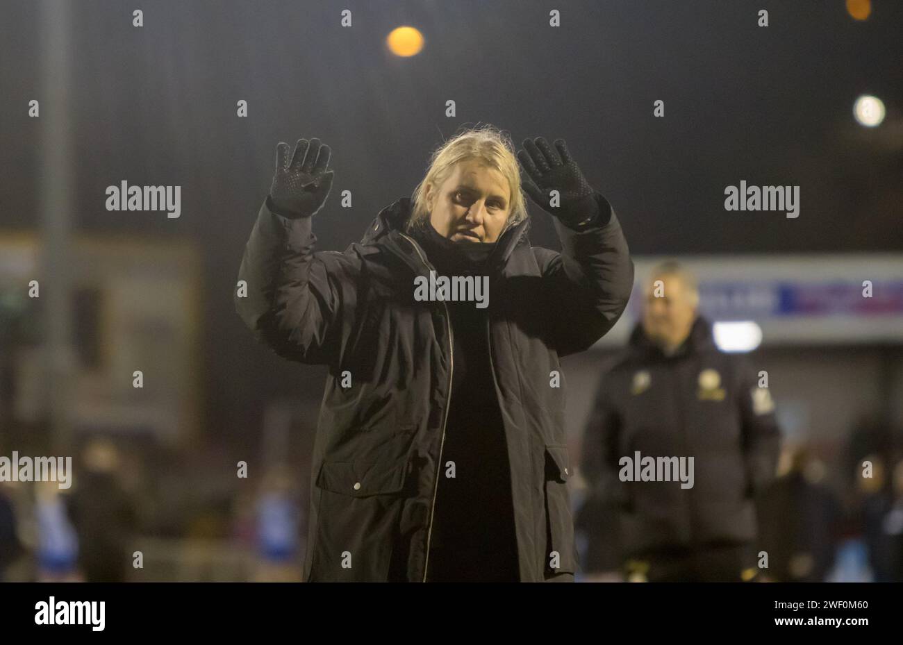 Crawley, UK. 27th Jan, 2024. Broadfield Stadium, Crawley, England ...