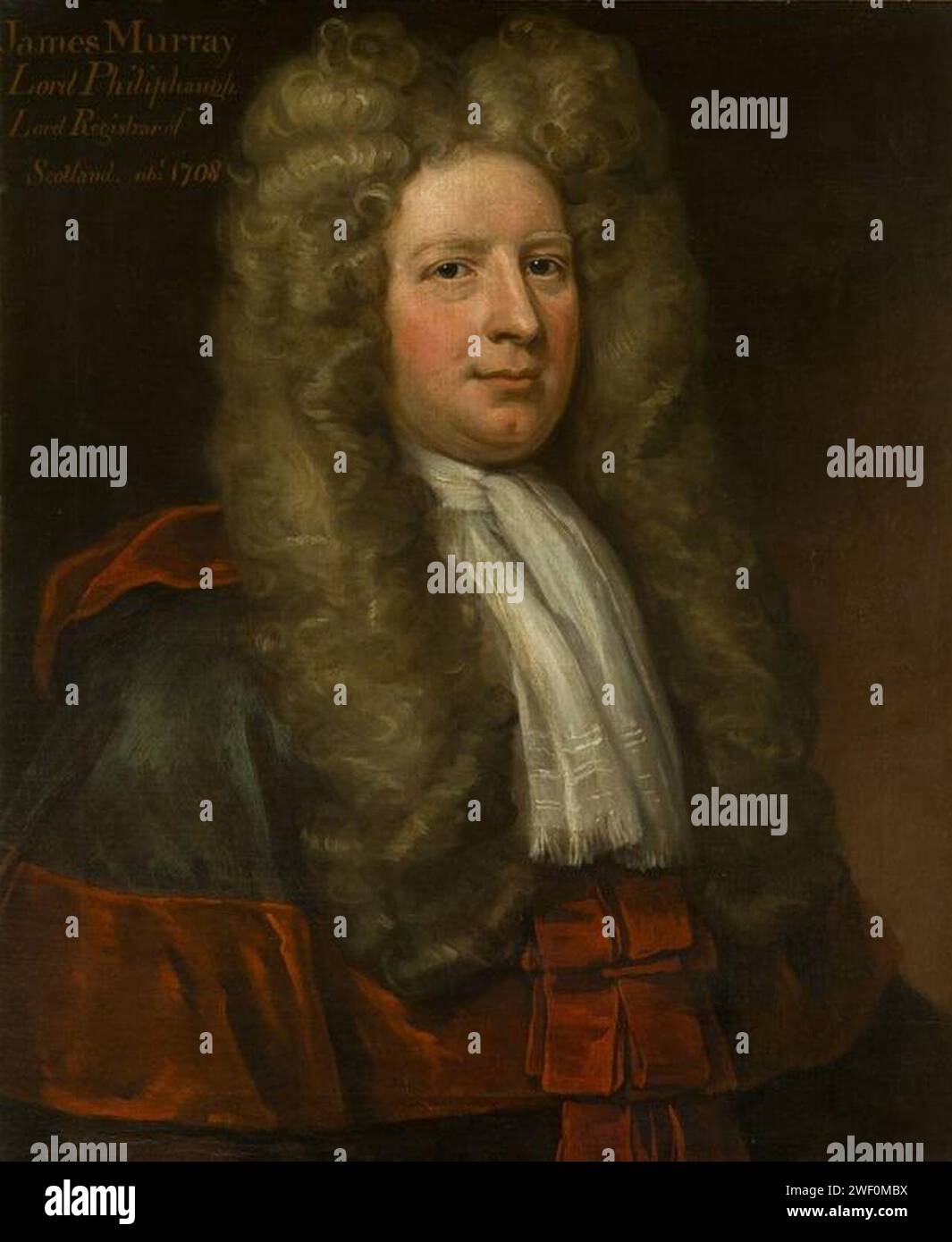Anonymous - Sir James Murray, Lord Philiphaugh, 1655 - 1708. Lord Clerk ...
