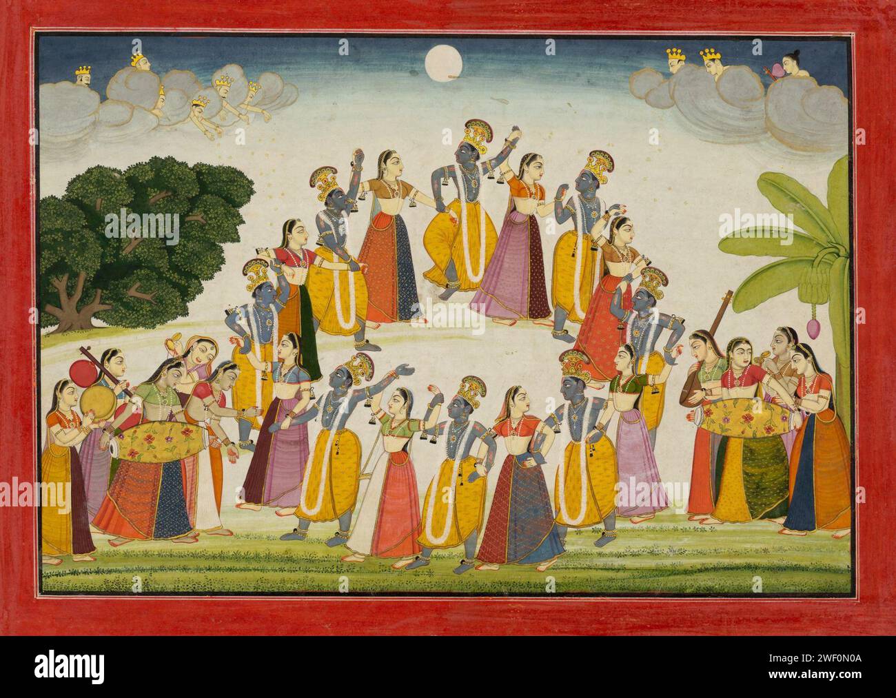 Anonymous - The Rasa Mandala Dance of Krishna and the Gopis, an ...
