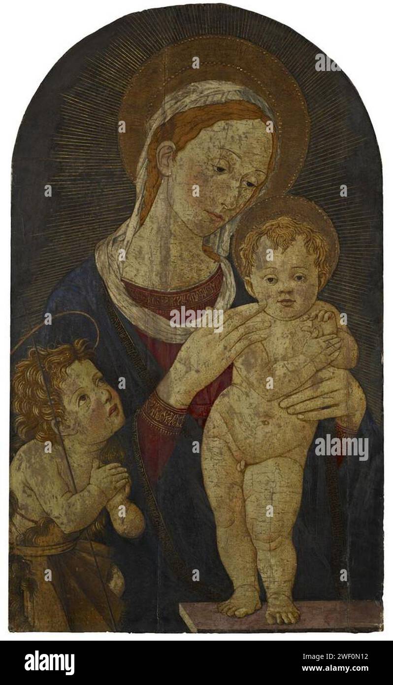 Anonymous - The Virgin and Child with the Infant Saint John the Baptist ...
