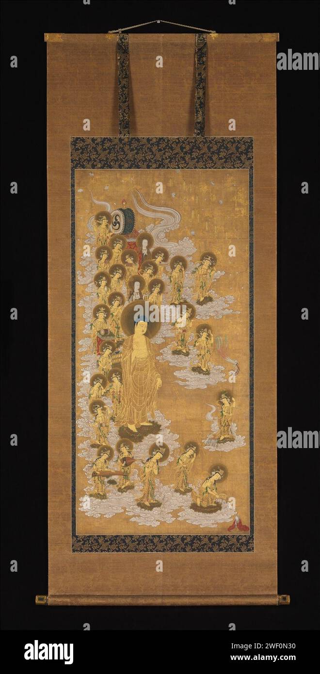 Amida buddha descent hi-res stock photography and images - Alamy