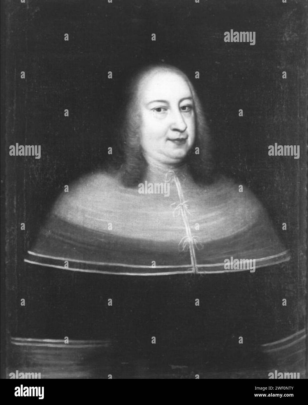 Anonymous Painter - Portrait of Marie Magdalene Farnese, Princess of ...