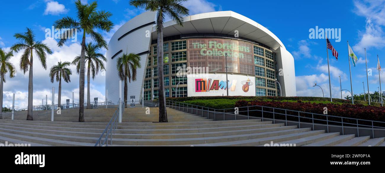 Miami, Florida, 22 January 4: Kaseya Sports Center, a multi-purpose ...