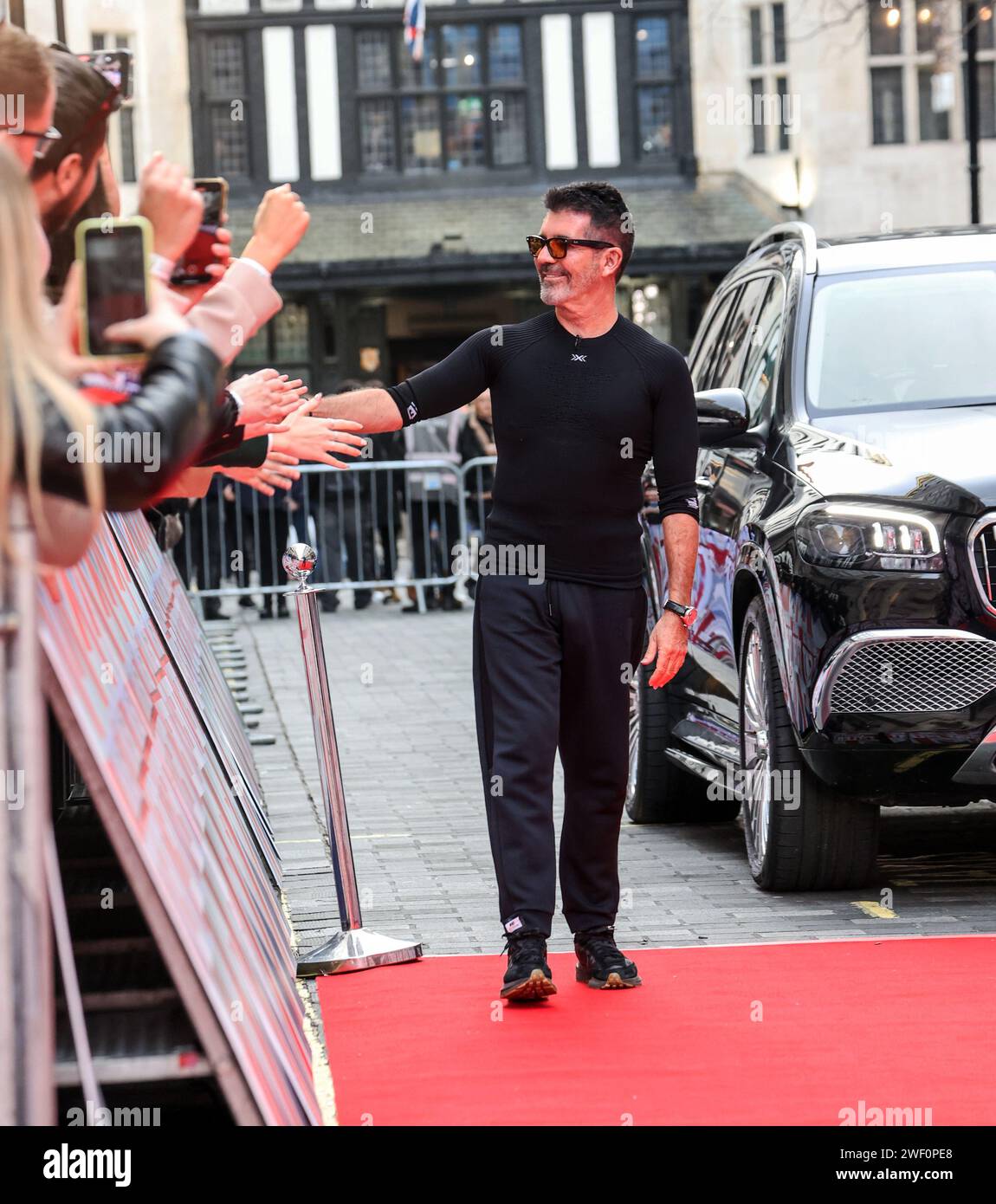 Simon Cowell seen during the "Britain's Got Talent" London Auditions ...