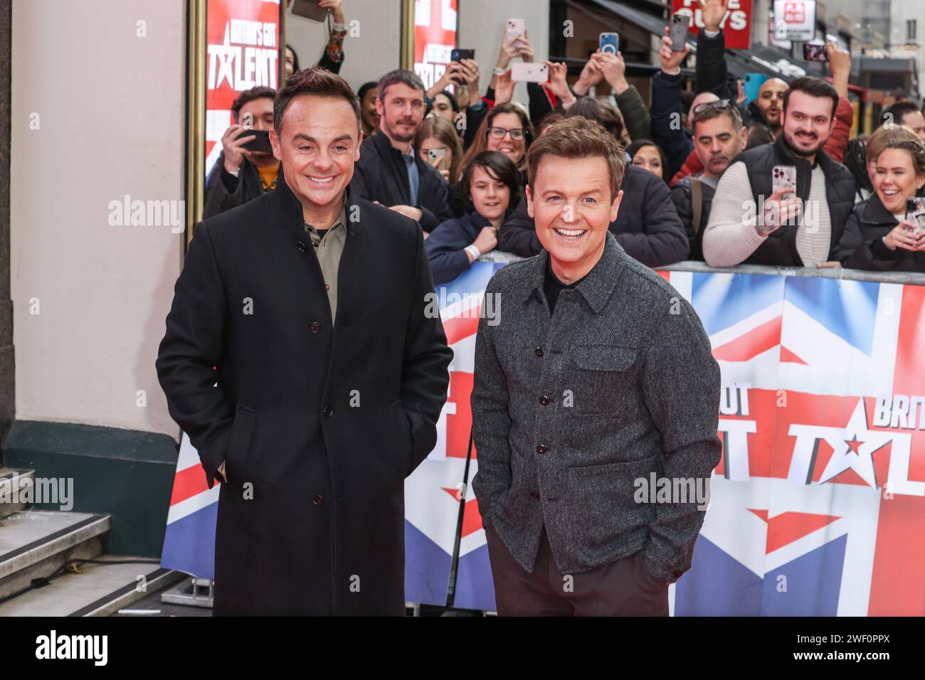 Ant and Dec seen during the "Britain's Got Talent" London Auditions ...