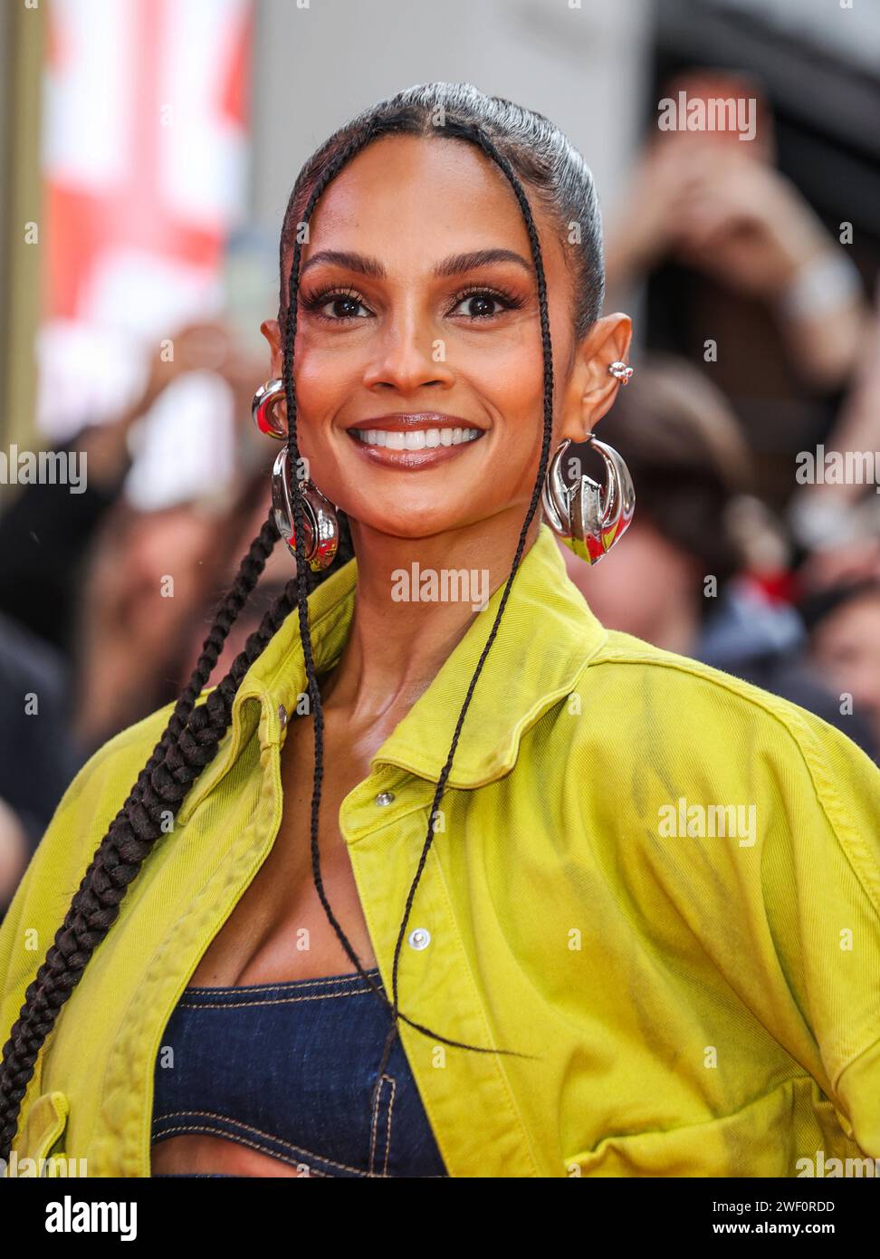 London, UK. 25th Jan, 2024. Alesha Dixon seen during the "Britain's Got ...