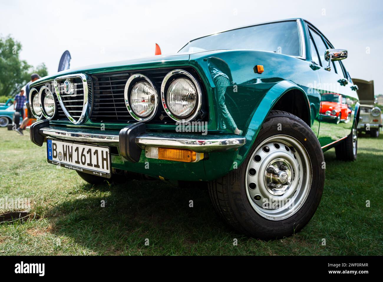 WERDER (HAVEL), GERMANY - MAY 20, 2023: The executive car Alfa Romeo ...