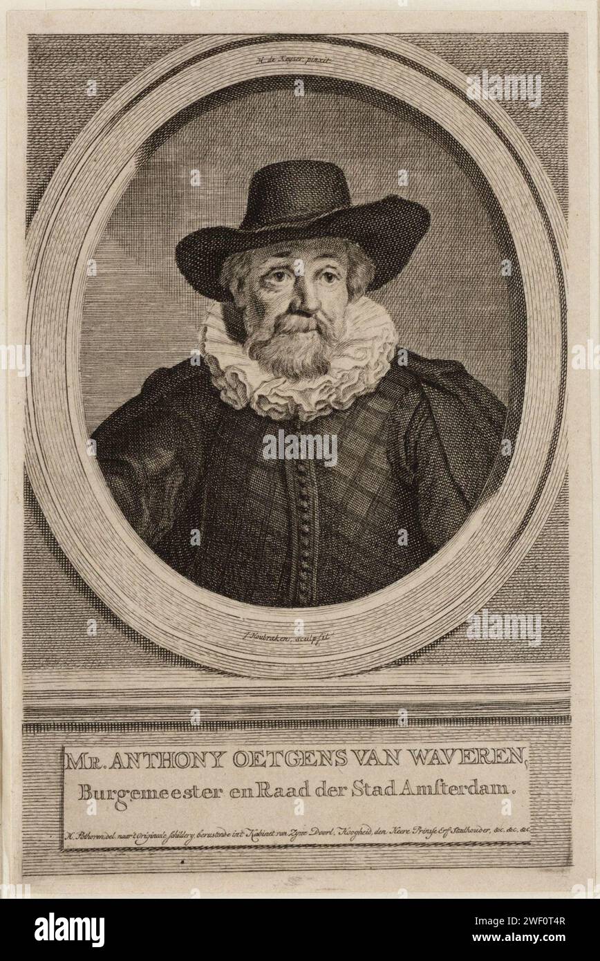 Anthony Oetgens van Waveren Stock Photo - Alamy