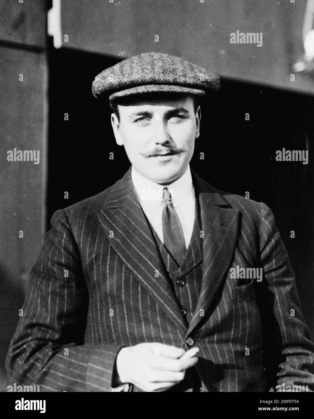 Anthony J. Drexel, Jr., millionaire aviator, half-length portrait ...