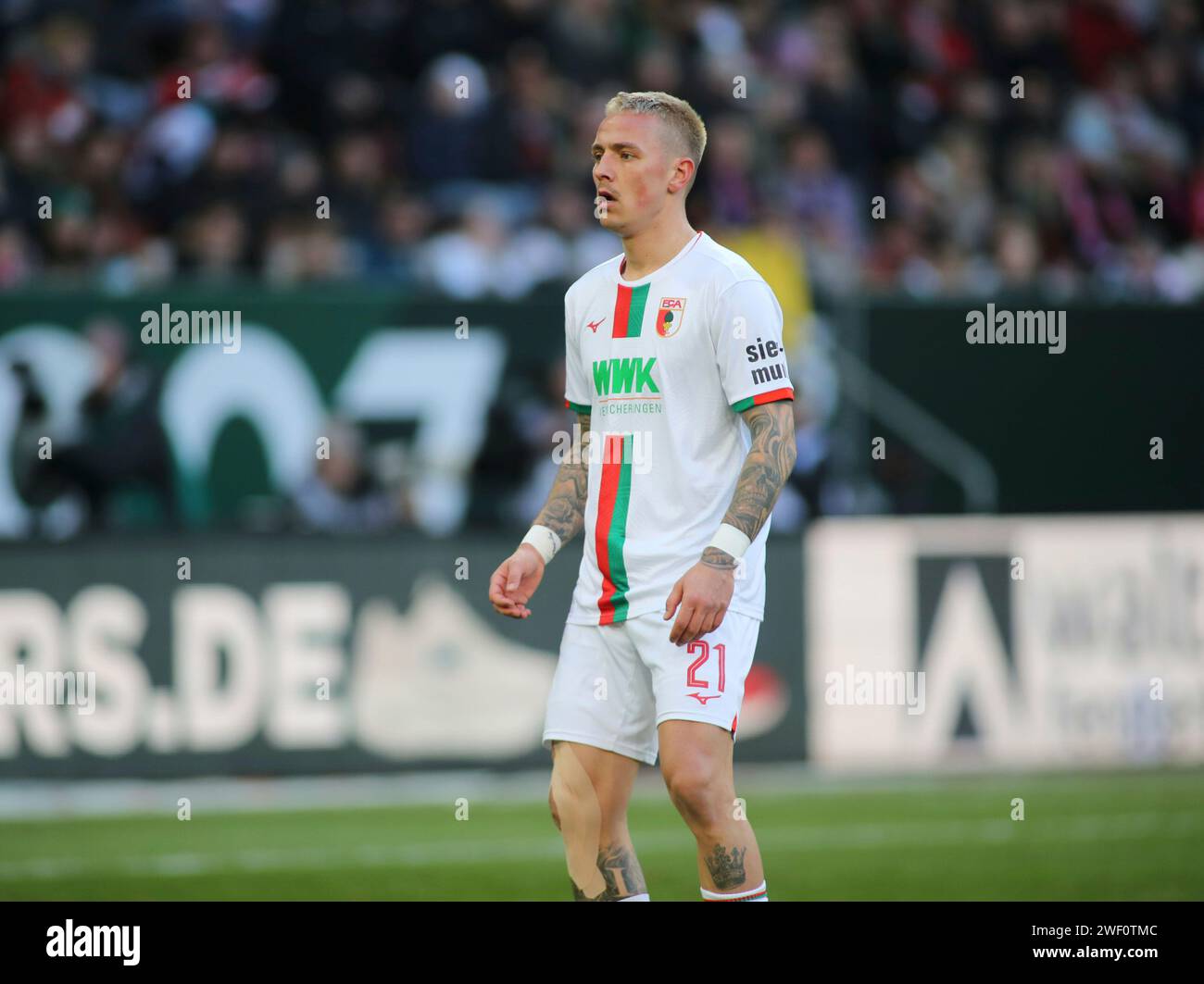 Phillip tietz fc augsburg stehend hi-res stock photography and images ...