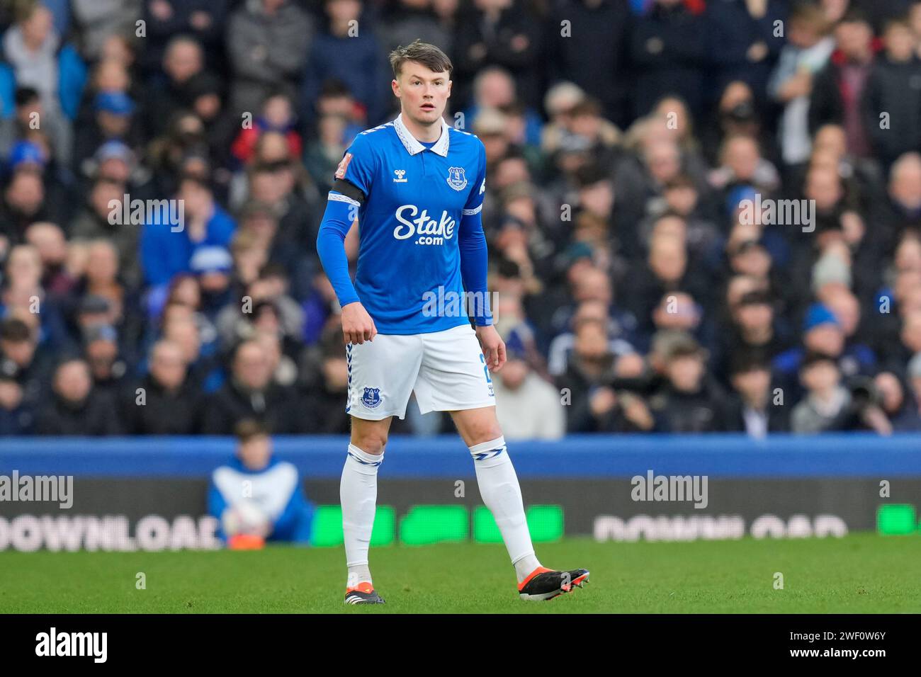 Nathan Patterson of Everton during the Emirates FA Cup Fourth Round ...