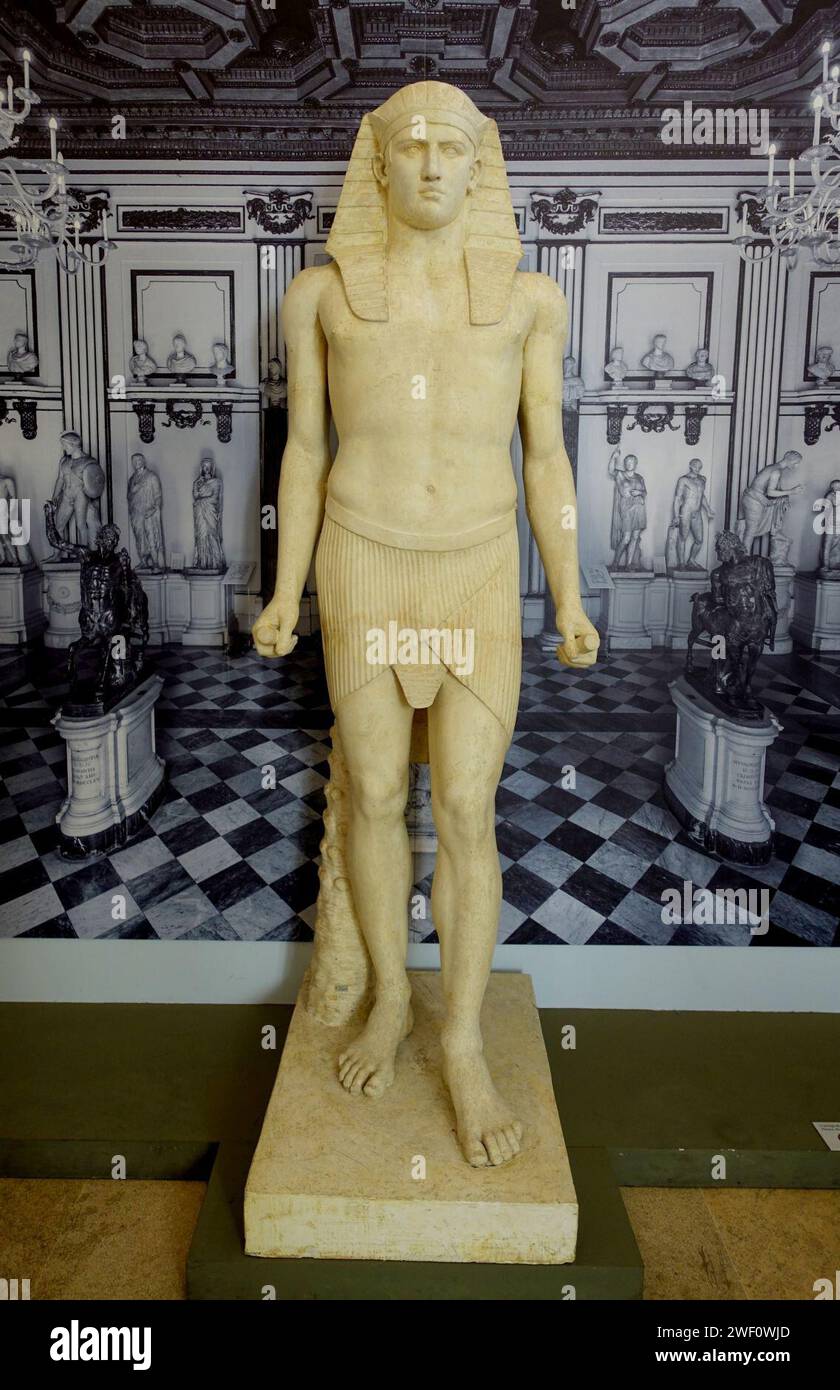 Antinous of the Museo Gregoriano Egizio (cast), Roman, late Hadrianic ...