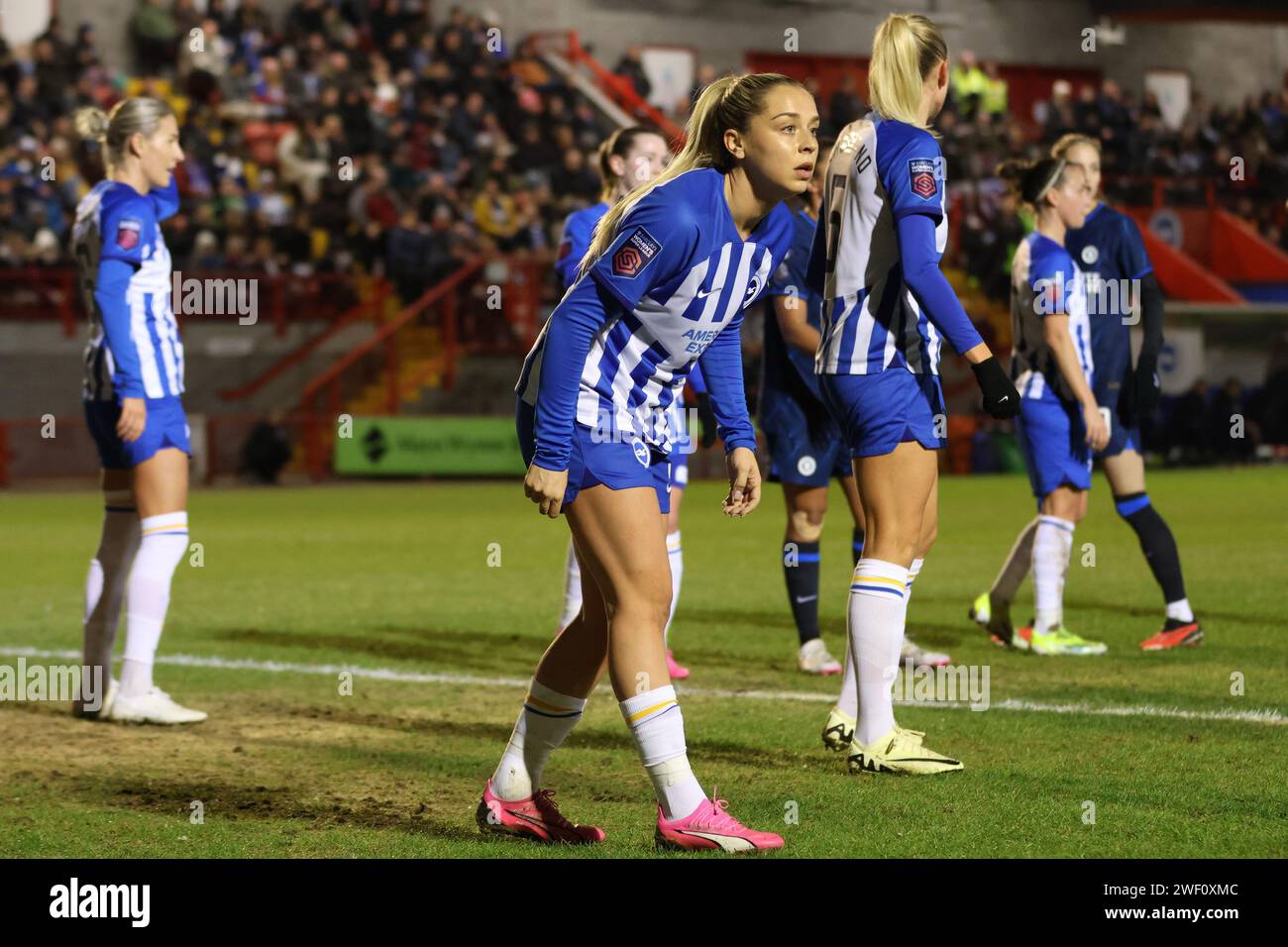 Crawley, UK. 27th Jan, 2024. Broadfield Stadium, Crawley, England ...