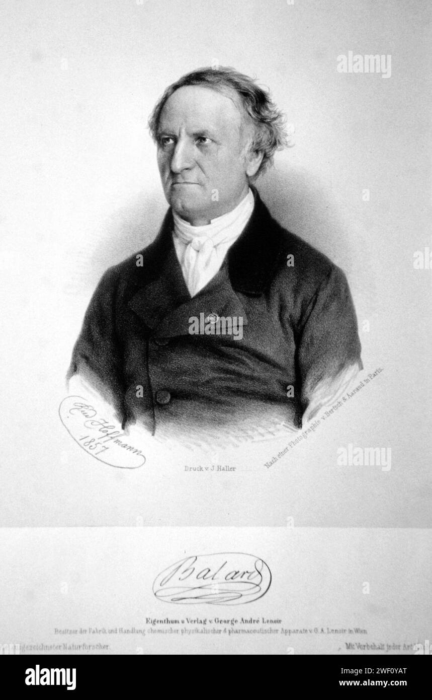 Antoine jerome balard hi-res stock photography and images - Alamy
