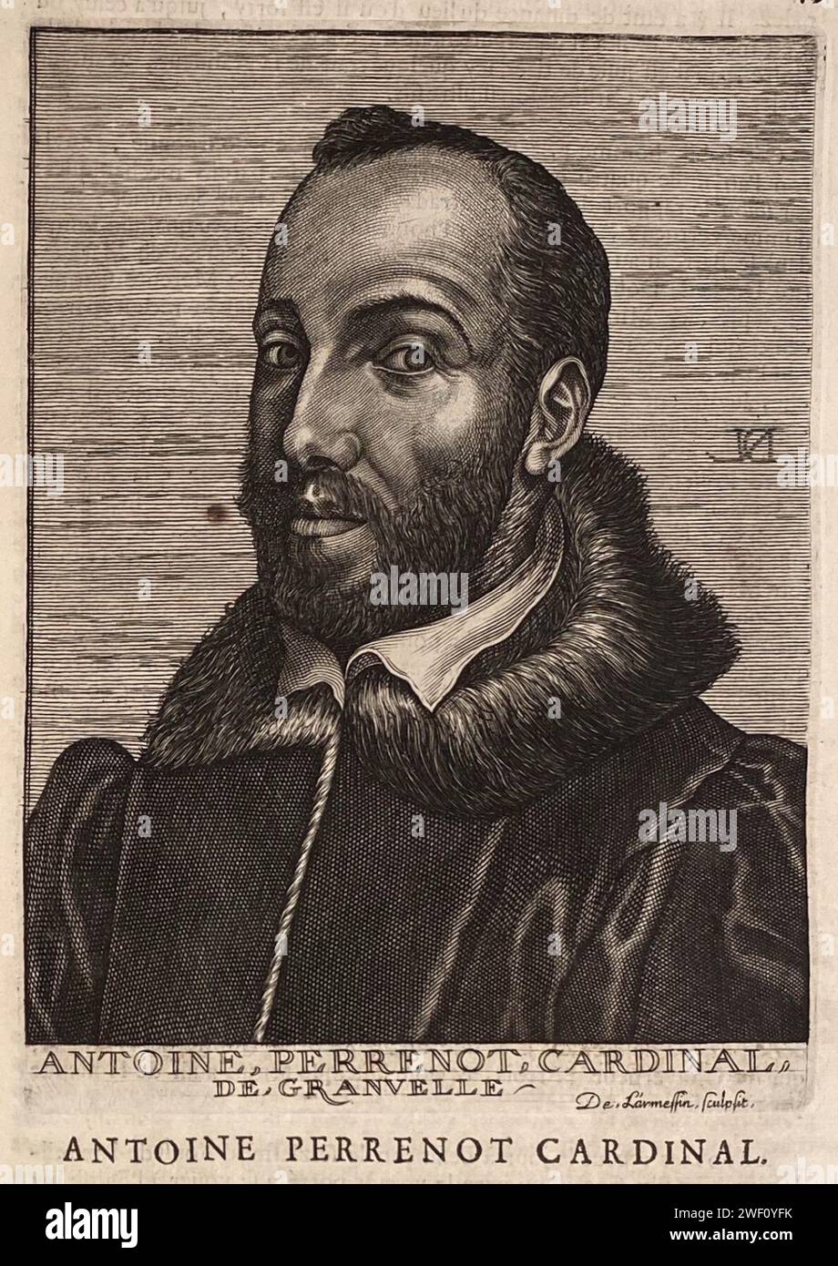 Antoine Perrenot de Granvelle, cardinal Stock Photo - Alamy