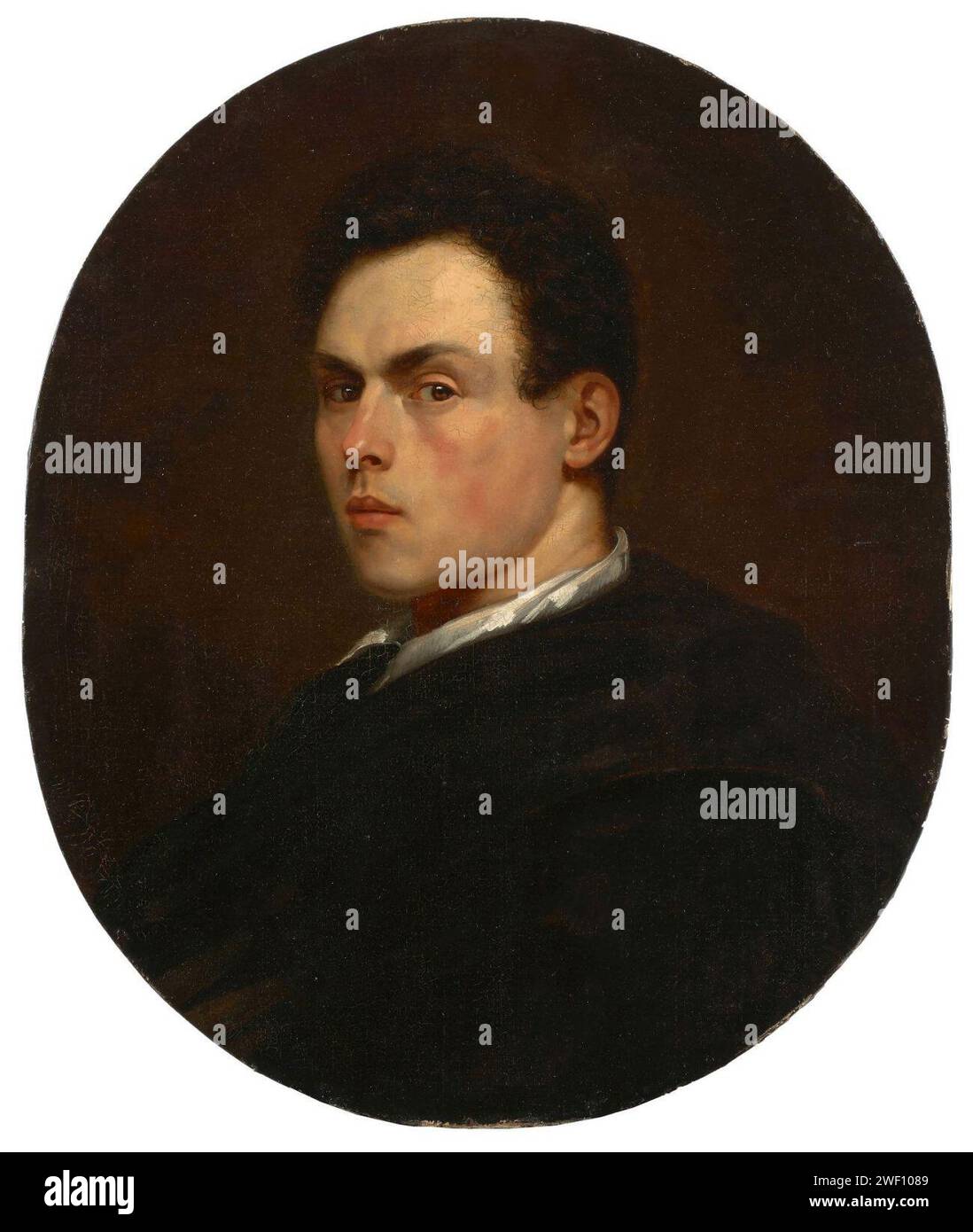 Antoine-Joseph-Benjamin Godart - Self-portrait, circa 1830 Stock Photo ...