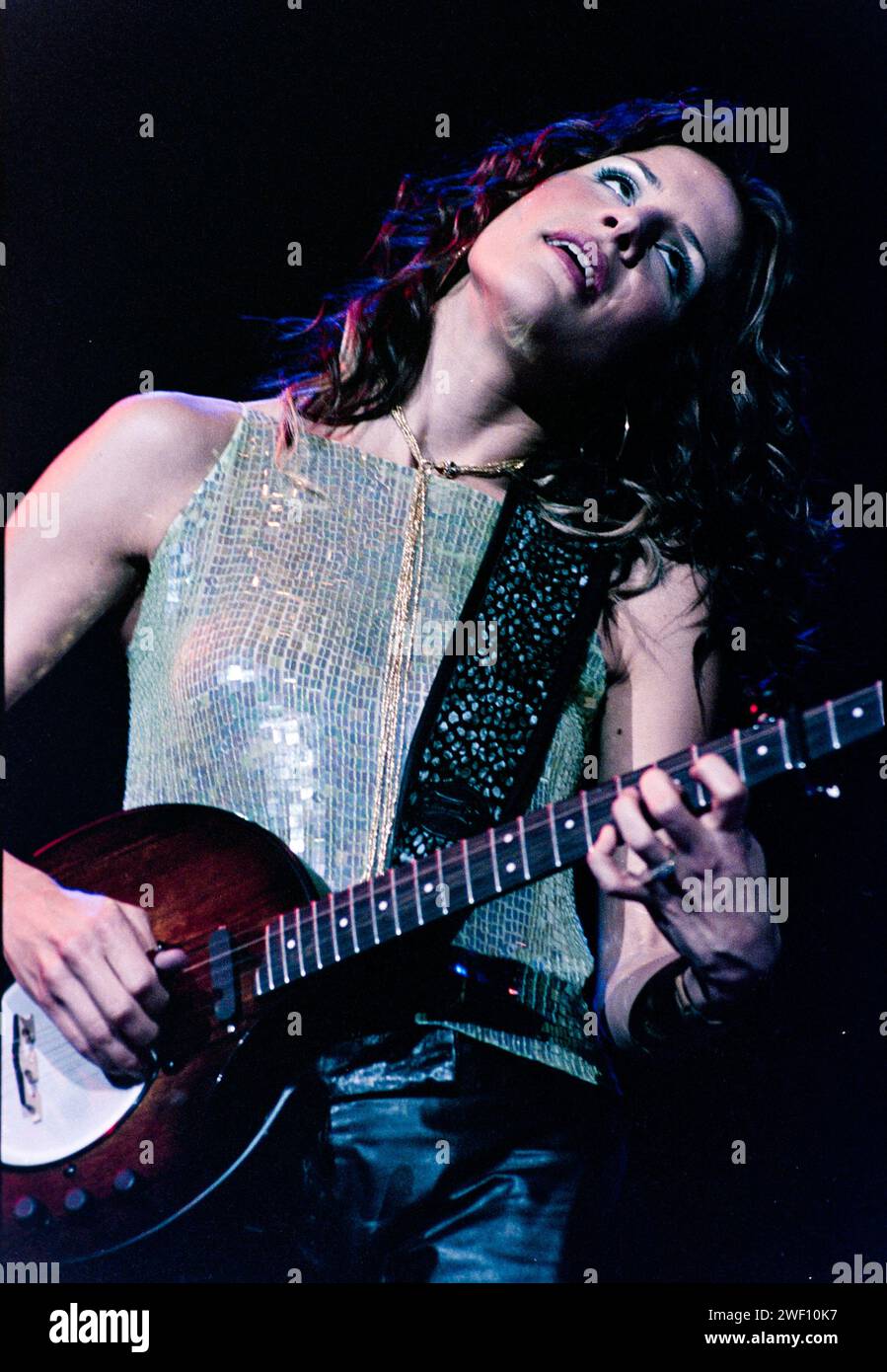 Emily Robison of Dixie Chicks San Jose, Ca 2000 Credit: Ross Pelton ...