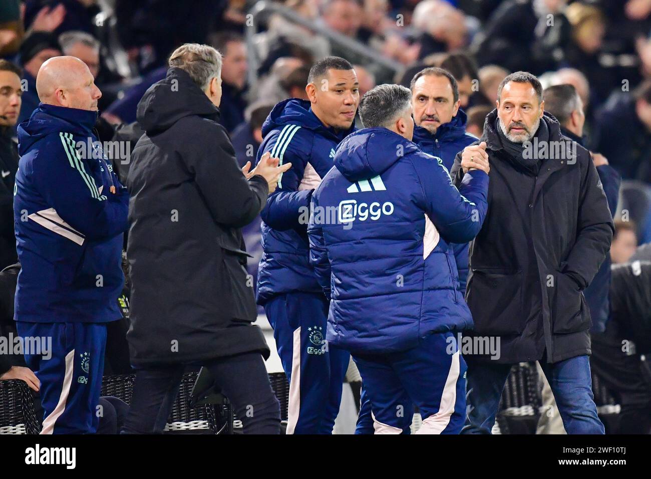 ALMELO, 27-01-2024, Erve Asito Stadium, season 2023/2024, Dutch ...