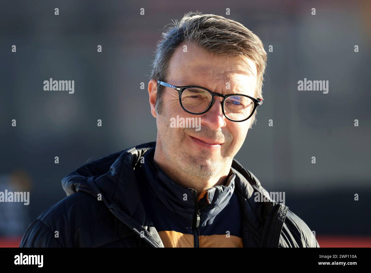 Schonach, Deutschland. 27th Jan, 2024. Christian Herr (1. Vorsitzender ...