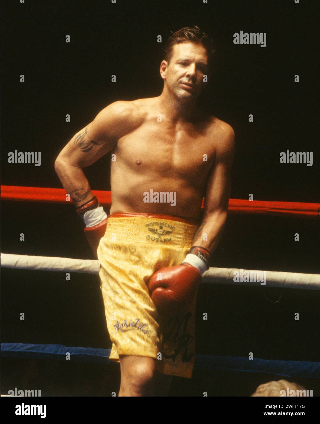 1991 Mickey Rourke John Barrett/PHOTOlink.net Stock Photo - Alamy