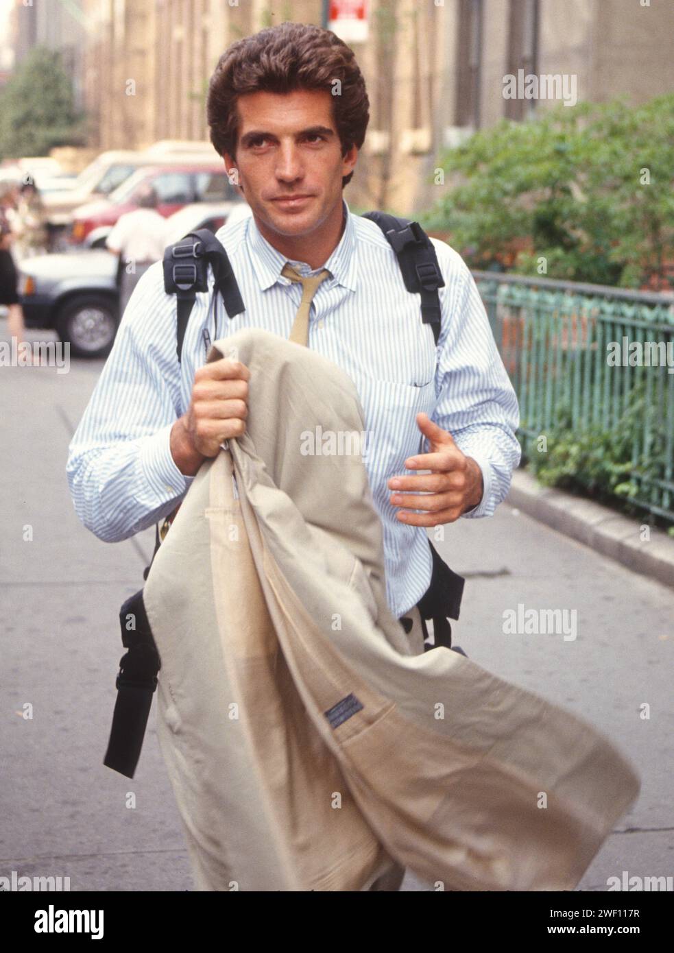 John kennedy jr 1993 hi-res stock photography and images - Alamy