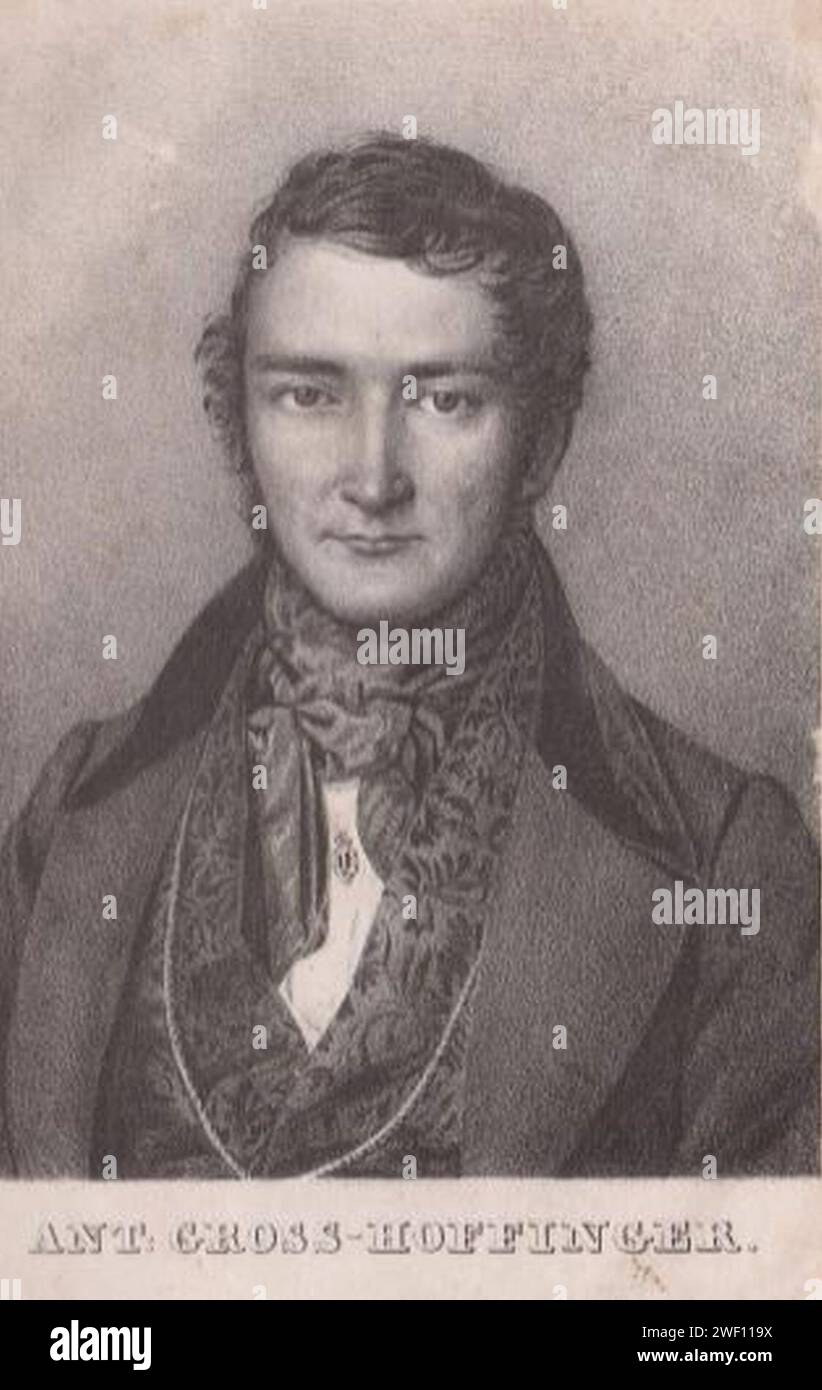 Anton Johann Gross-Hoffinger Stock Photo - Alamy