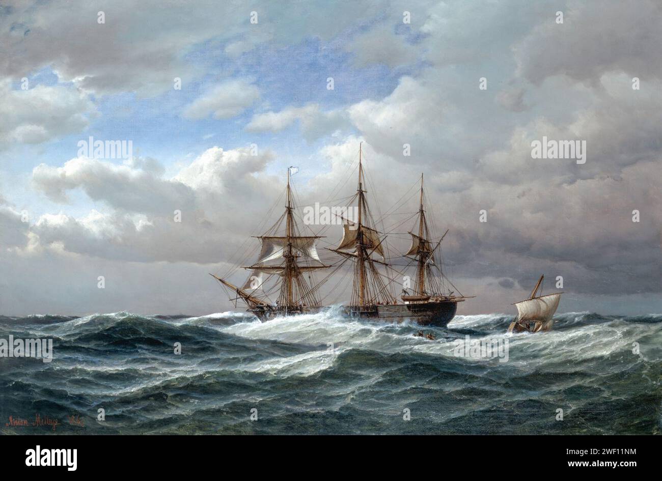 Melbye anton hi-res stock photography and images - Alamy