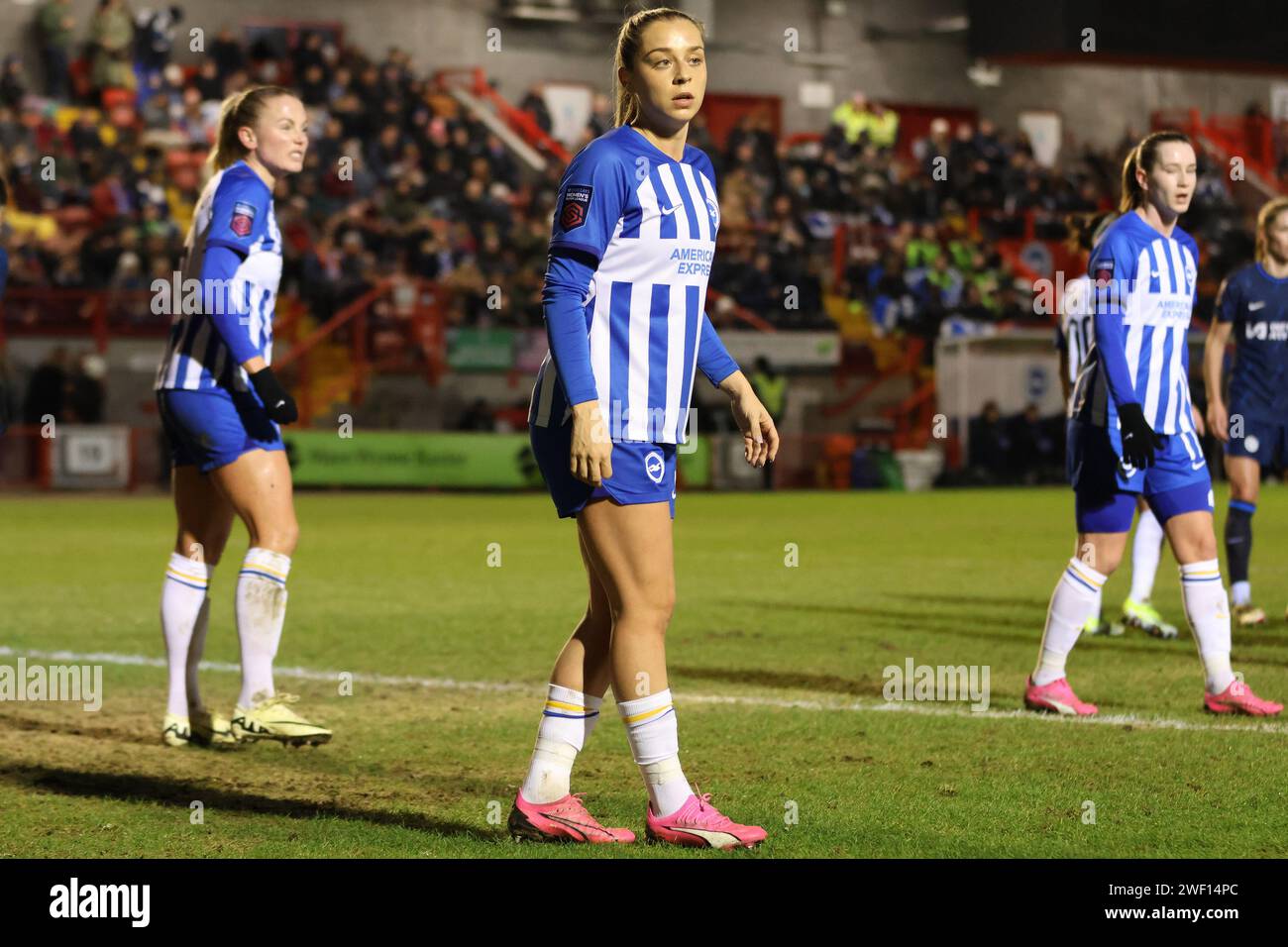 Crawley, UK. 27th Jan, 2024. Broadfield Stadium, Crawley, England ...