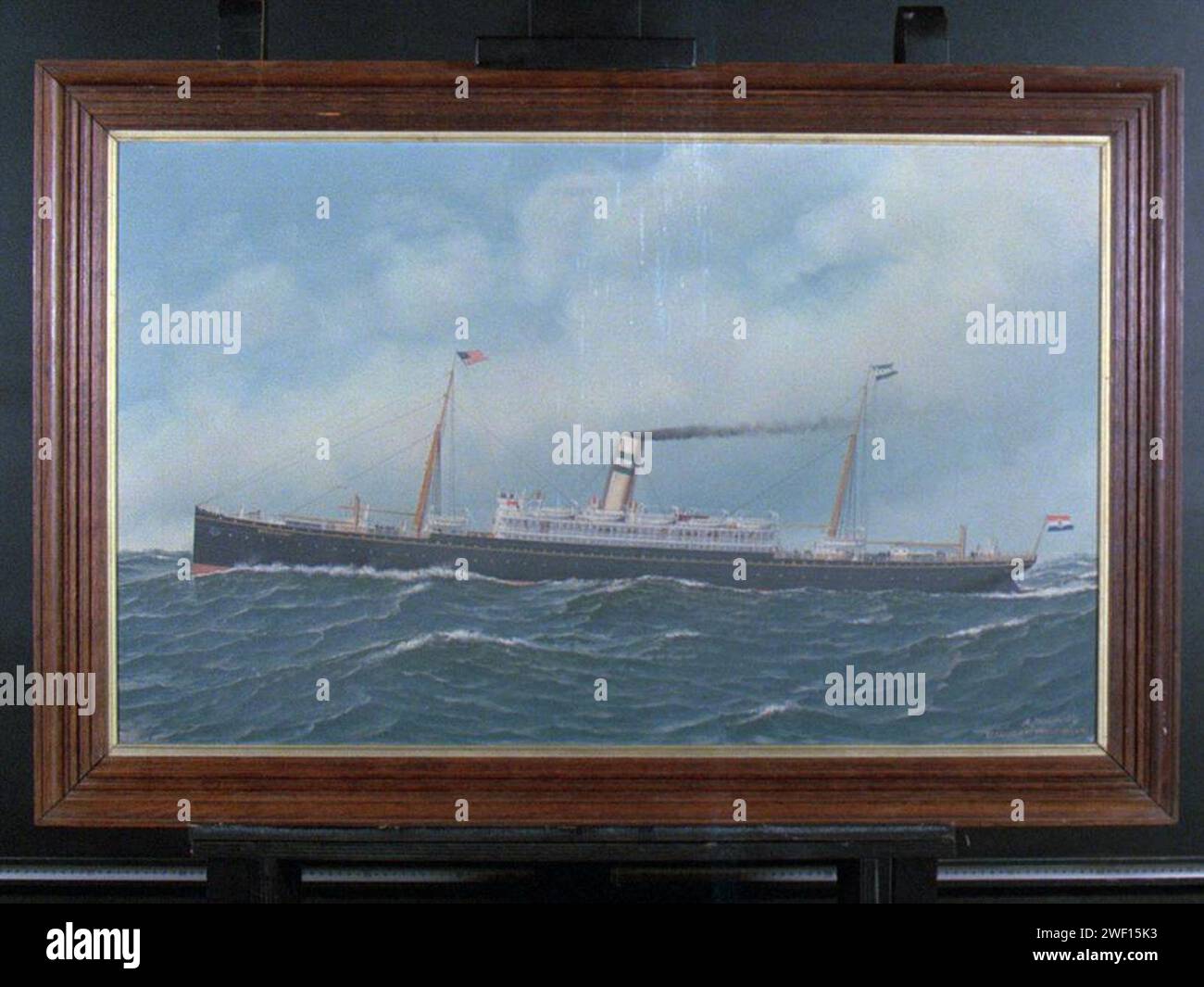 Antonio Jacobsen - Het s.s. 'Statendam' Stock Photo - Alamy