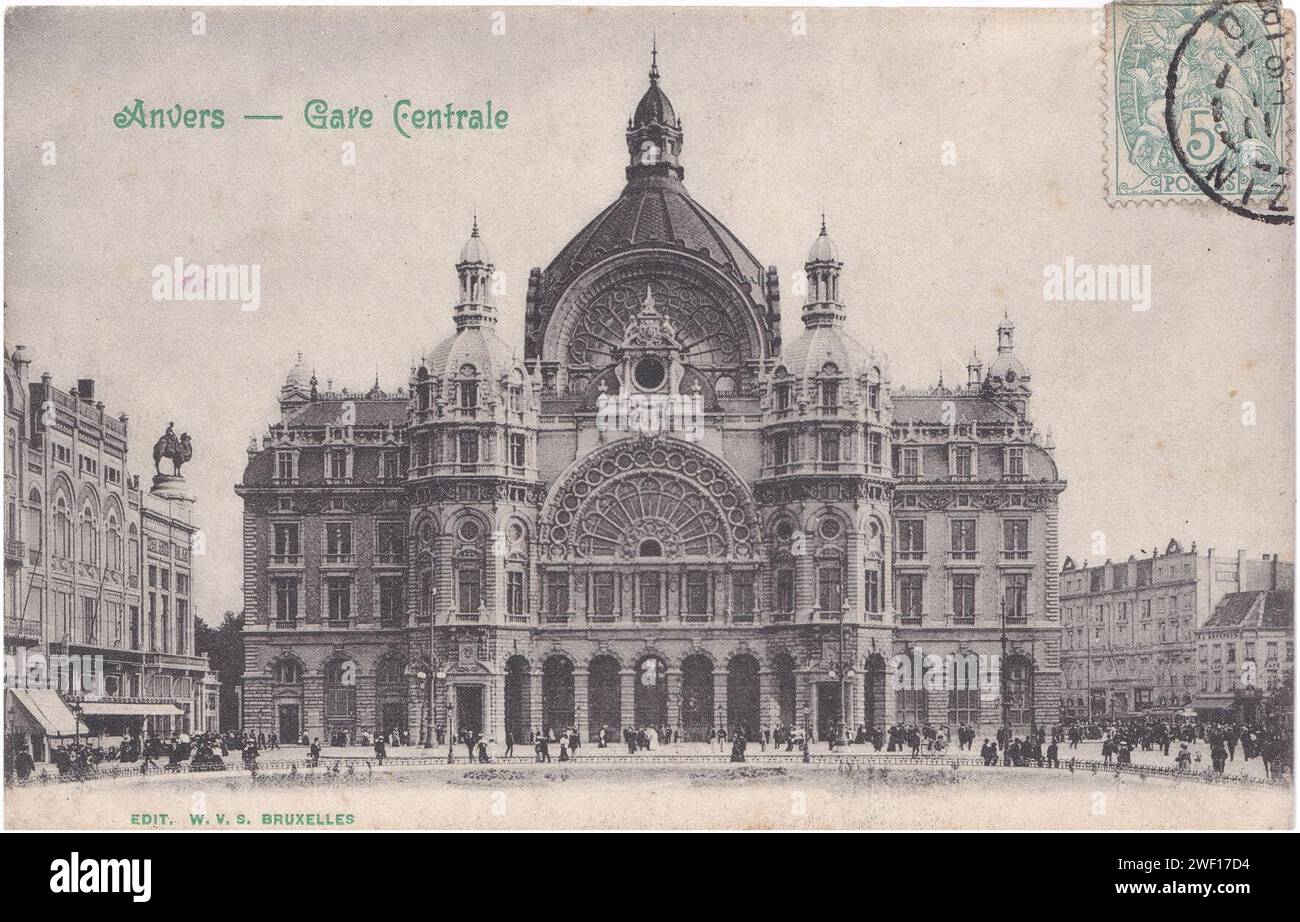 Anvers gare centrale hi-res stock photography and images - Alamy
