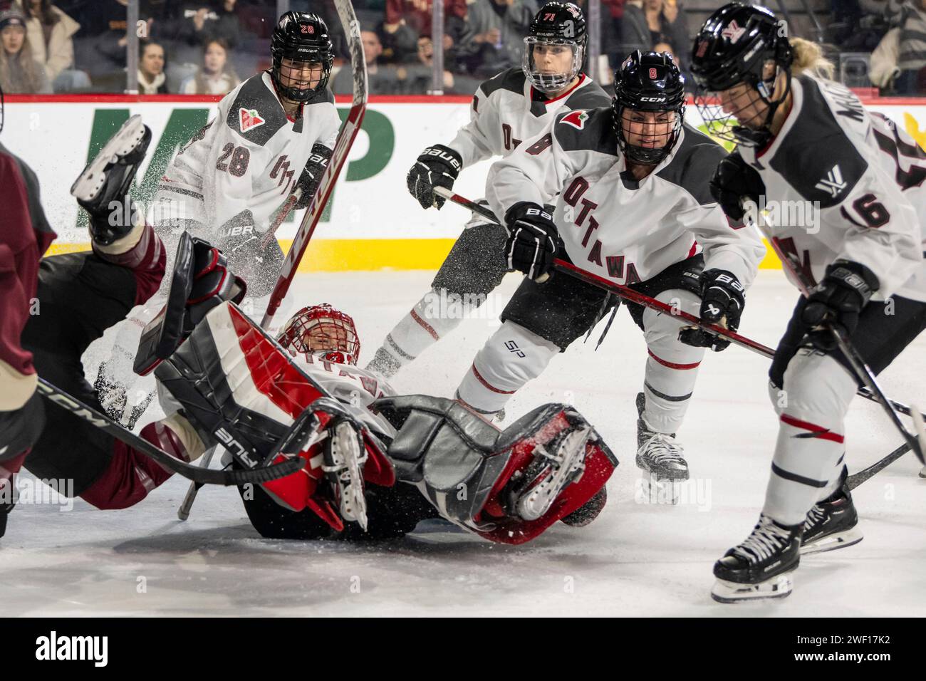 LAVAL, QC - JANUARY 27: Montreal forward Marie-Philip Poulin (29 ...