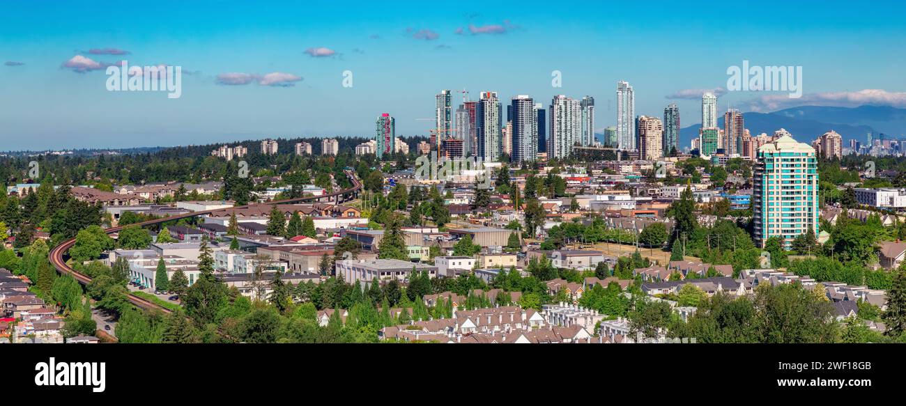 Buildings and Homes in the Suburban City Stock Photo - Alamy