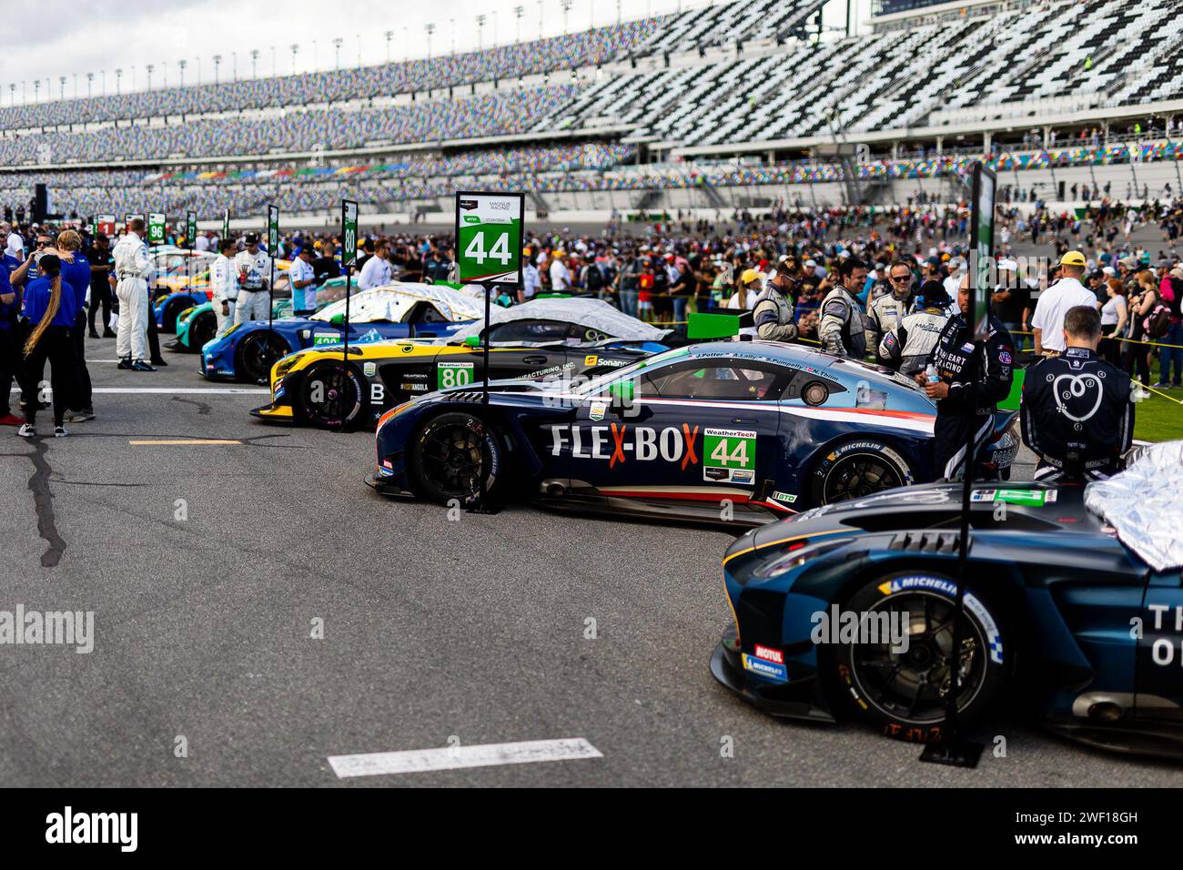 Daytona Beach, Etats Unis. 27th Jan, 2024. 44 POTTER John (usa), LALLY ...