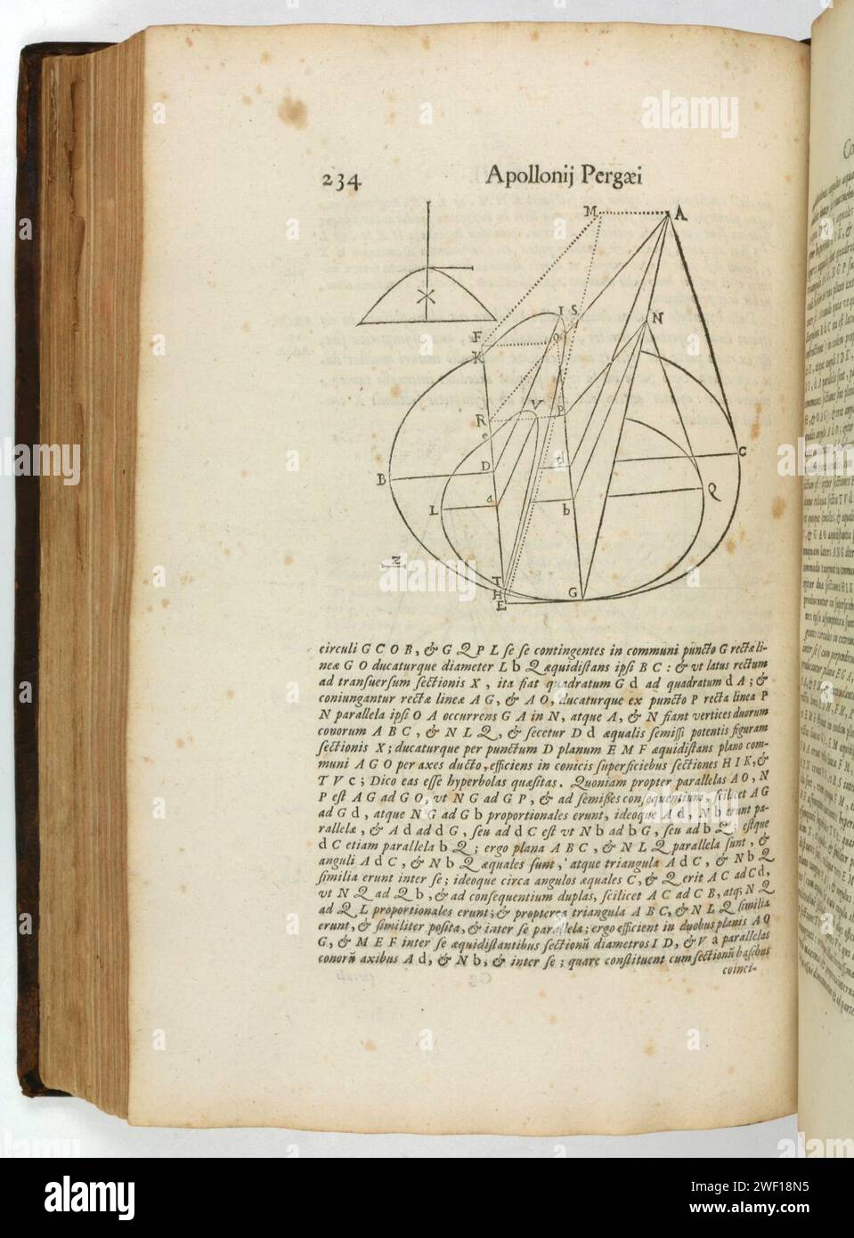 Apollonius of Perga. Conicorum. Florence, Giuseppe Cocchini, 1661 04 ...
